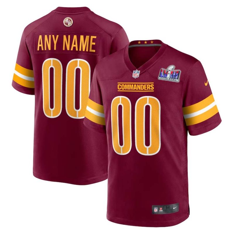 Custom Commanders Jersey Vulius NFL Store Jerseys - NFL Shop Euroupe ...